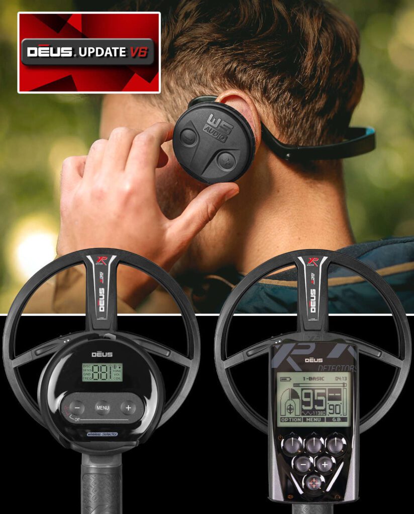 Deus V6 Update - XP Metal Detector