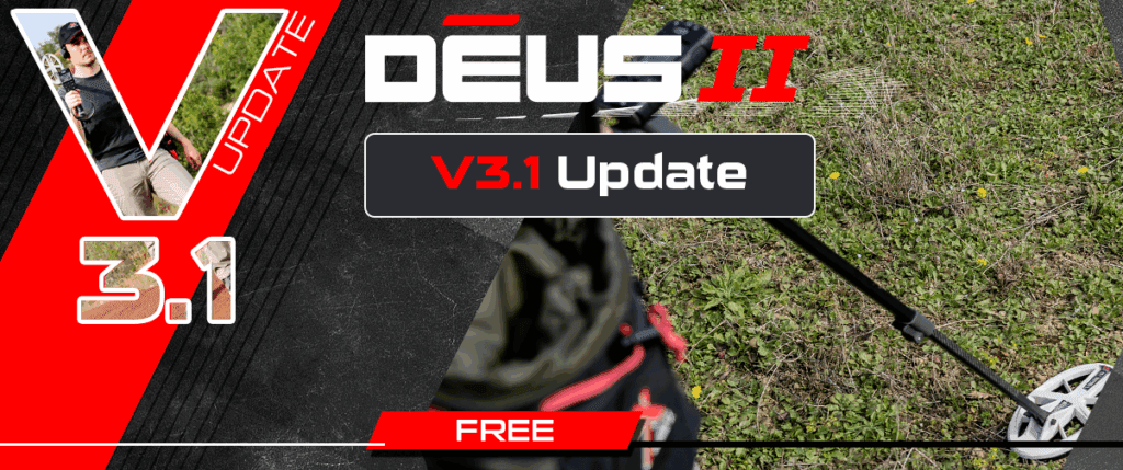 DEUS II Update V3.1 - XP Metal Detector