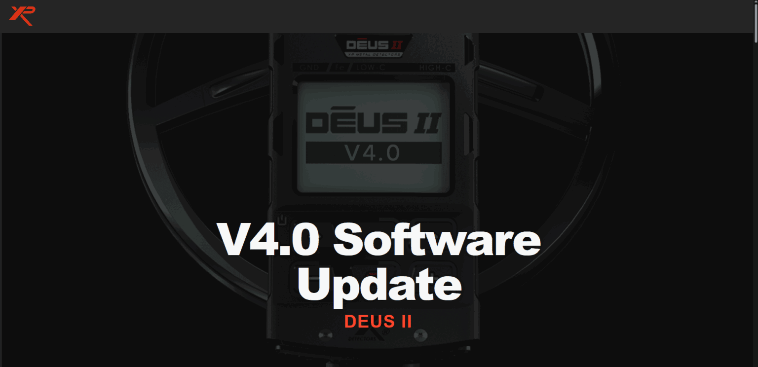DEUS II V4.0 Update - XP Metal Detector